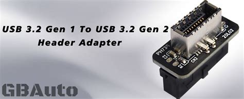 Usb 3 2 Gen 1 To Usb 3 2 Gen 2 Header Adapter Usb 3 1 Front Panel Socket Key A Type