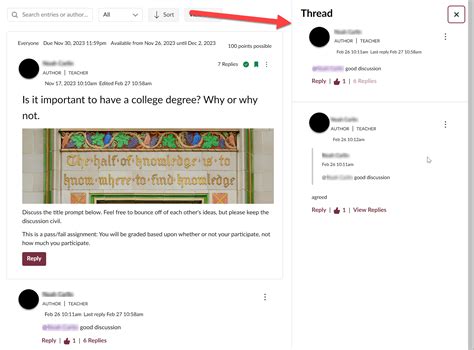 Canvas Discussion Boards Redesign FSU Canvas Support Center