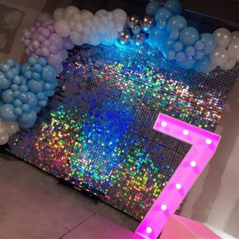 Sequin Backdrop Wee Tait