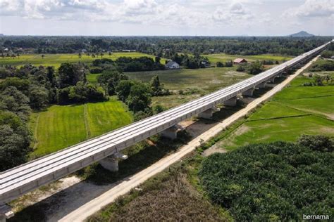 Laluan Ecrl Ke Sungai Golok Tingkat Perdagangan Malaysia Thailand