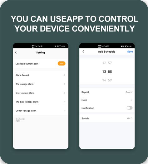 63A WIFI Smart Switch Smartlife Energy Meter Kwh Metering Circuit Breaker Timer With Voltage