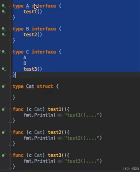 go语言day10 接口interface 类型断言 type关键字 go type interface 接口 CSDN博客