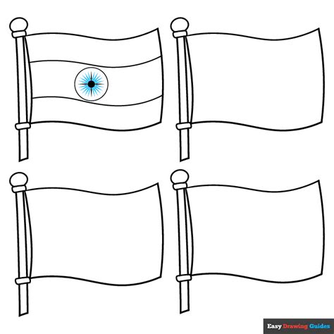 How To Draw A Flag Really Easy Drawing Tutorial