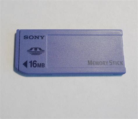 Sony Memory Stick 16mb 391139456 ᐈ Köp På Tradera