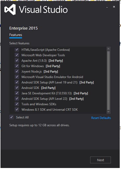 Visual Studio Rtm Cordova Project Won T Debug Deploy To Android Windows Windows Phone