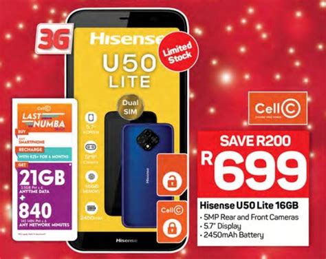 Hisense U Lite GB Offer At Pick N Pay