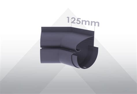 Slip Gutter Internal Mitre Seamless Aluminium Uk And Ireland