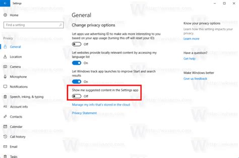 How To Disable Ads In Settings In Windows