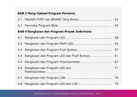 Panduan Belajar Arduino Untuk Pemula Kelas Robot 1pdf