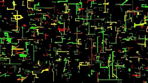Premium Photo Moving Lines In Schematic Pattern Motion Colorful
