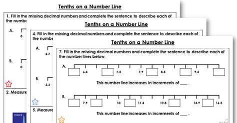 Year 4 Tenths On A Number Line Lesson Classroom Secrets Classroom