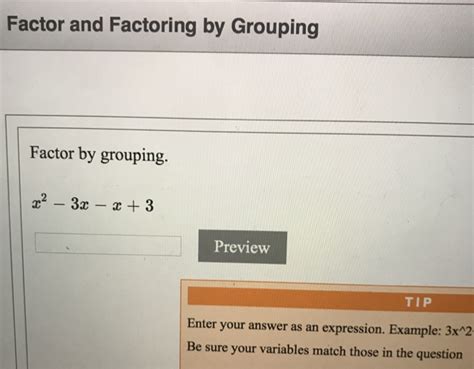 solved factor and factoring by grouping factor by grouping