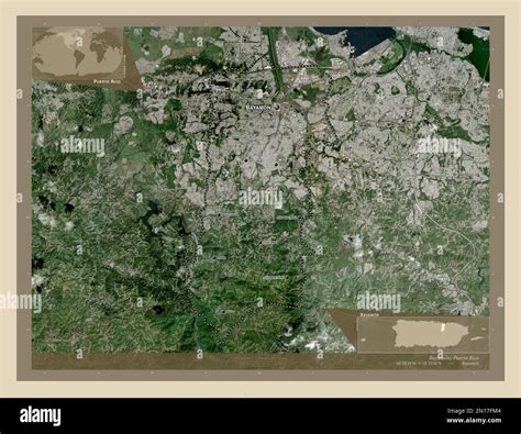 Bayamon Municipality Of Puerto Rico High Resolution Satellite Map