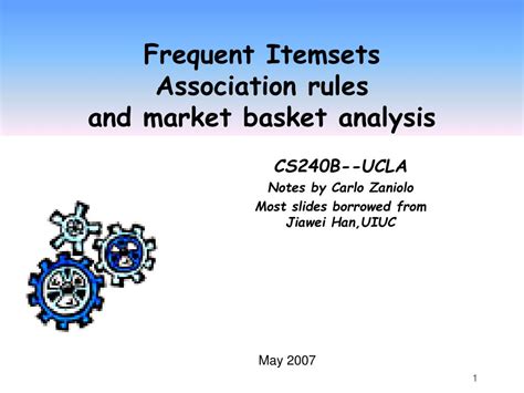 Ppt Frequent Itemsets Association Rules And Market Basket Analysis