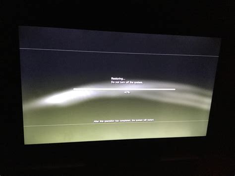 PS Corrupted And Trying To Restore Been At For Mins Now Help R PlayStationSolutions