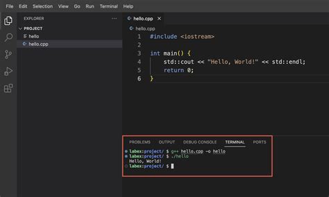 C 기초 첫 프로그램 출력 및 변수 C 프로그래밍 시작하기 Labex