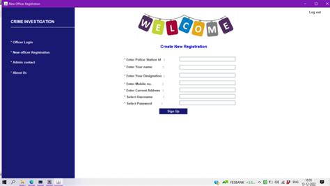 Crime Investigation System Project In Java With Source Code And Report