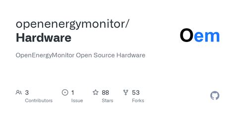 Github Openenergymonitor Hardware Openenergymonitor Open Source Hardware