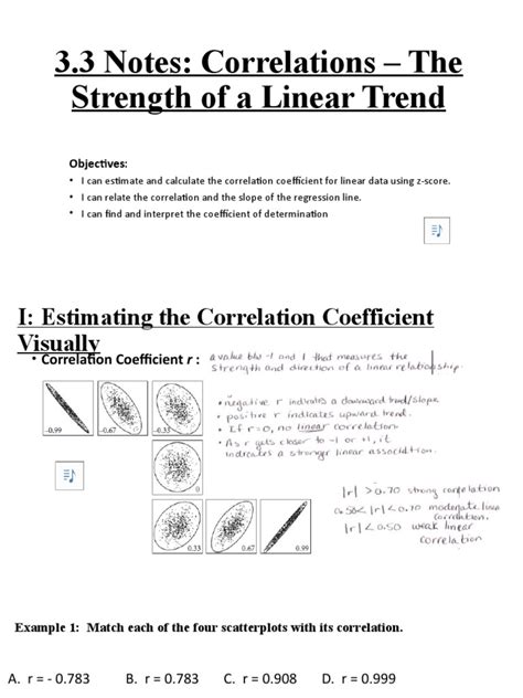 Understanding Correlations Calculating The Correlation Coefficient And
