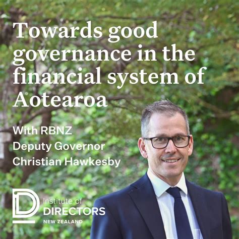 Simone Robbers On Linkedin Great To Hear From Our Deputy Governor Christian Hawkesby Talking This…