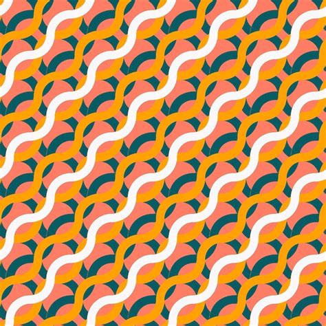 Premium Photo Seamless Waves Pattern