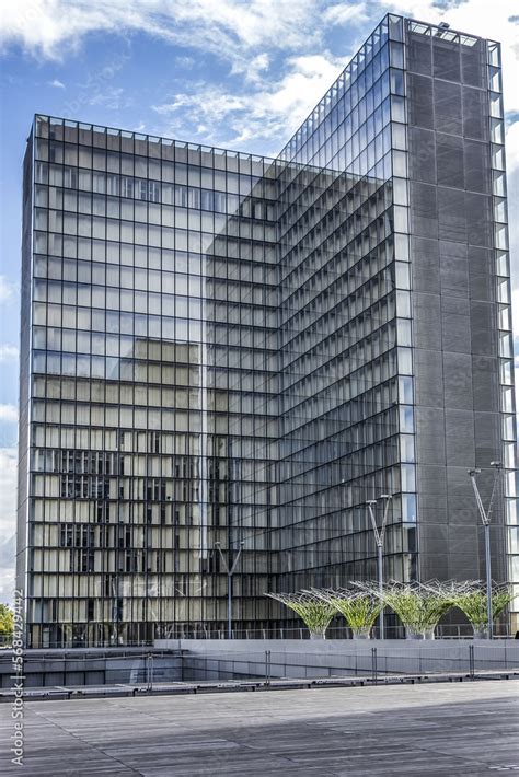 Modern Architecture Of Paris National Library Of France Bibliotheque