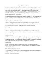 Analyzing Logical Fallacies In Various Scenarios Course Hero