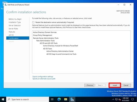 Windows Server 2022：active Directory Server Construction Adds Installation Domain Controller
