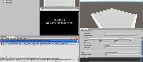 Indexoutofrangeexception When Trying To Run A Pre Trained Model · Issue 2106 · Unity