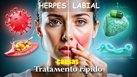 🚨 Herpes Labial Sintomas Causas E Como Tratar RÁpido 💥💋 Youtube