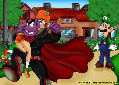 Luigi And Daisy She Is Mine By Princesa Daisy On Deviantart