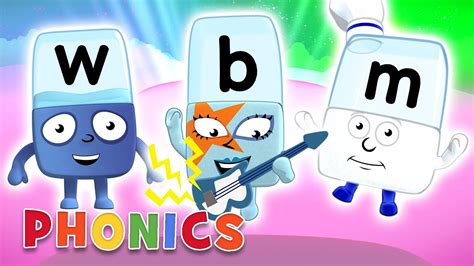 Phonics Learn To Read Words Music Summer Magic Alphablocks Youtube