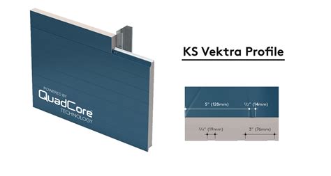 Kingspan Introduces Innovative Ks Vektra™ To Quadcore® Ks Series Insulated Metal Panels Lineup