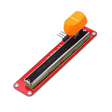 3pcs Double Analog Potentiometer Module With Slide Potentiometer Slip