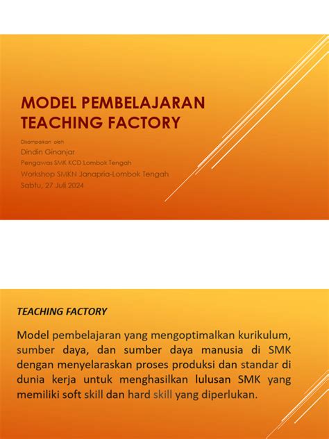 Teaching Factory Pdf