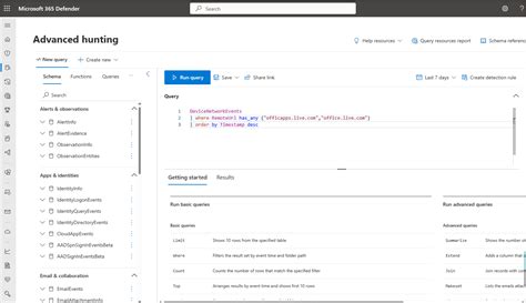 Microsoft Defender Security Center Advanced Hunting Queries At Michael