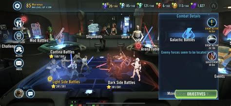 Conquest Visual Bug Future Sectors Overlaying Screen Rswgalaxyofheroes