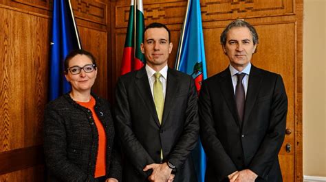 Кметът Васил Терзиев и ЕБВР обсъждат финансиране на проекти за София Новини бг