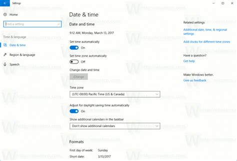 Add Clocks For Additional Time Zones In Windows