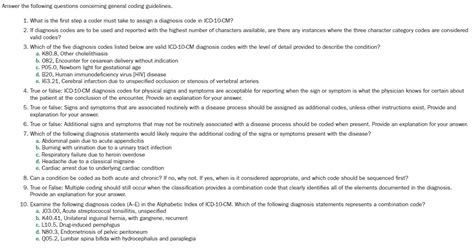 Solved Answer The Following Questions Concerning General