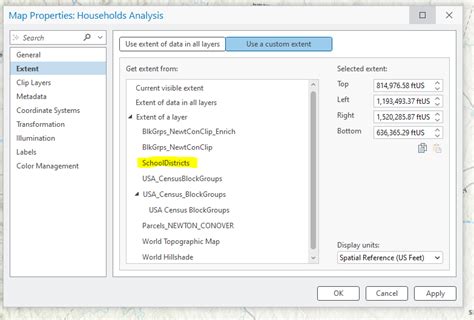 Set The Map Extent In Map Viewer Map Properties Ta Page 2 Esri Community