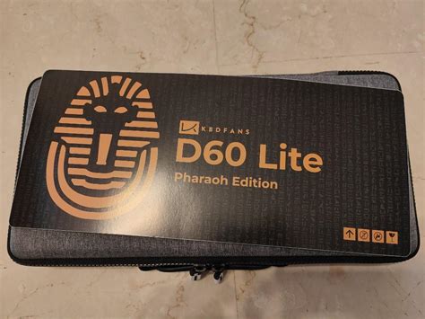 D60lite X Gmk Pharaoh Keyboard Kit Computers And Tech Parts And Accessories Computer Keyboard On