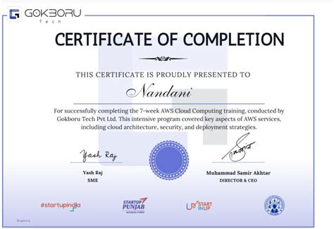 Nandani Verma On Linkedin Aws Summertraining Edc Gokboru