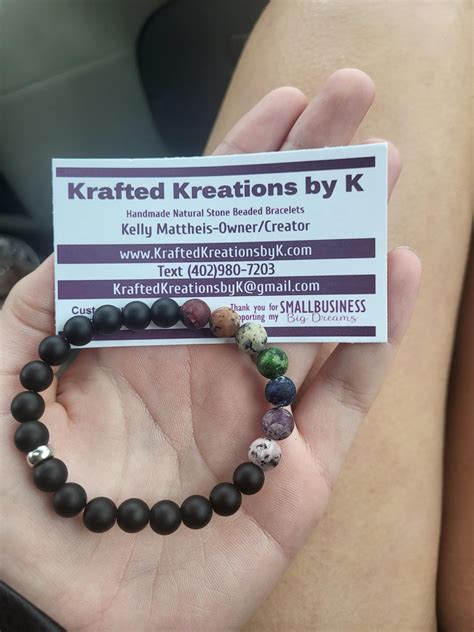 Chakra Braclet I Found At A Craft Fair Rcrystals