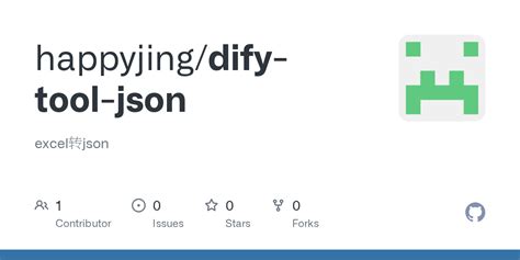 Github Happyjingdify Tool Json Excel转json