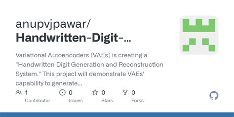 Github Anupvjpawarhandwritten Digit Generation And Reconstruction