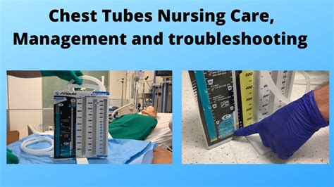 Chest Tubes Nursing Care Management And Troubleshooting Part3 Youtube