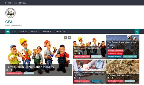 Civil Engineering Api Freelance Web Designer