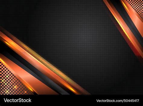 Abstract Background Triangle Shape With Black Vector Image
