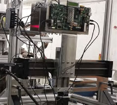 Photo Of The Stage Assembled With A Xilinx Eval Board Used In The